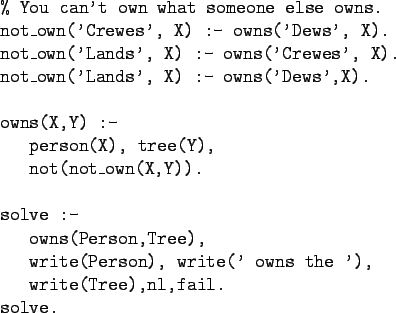 CSc 372 - Comparative Programming Languages 24 : Prolog -- Techniques